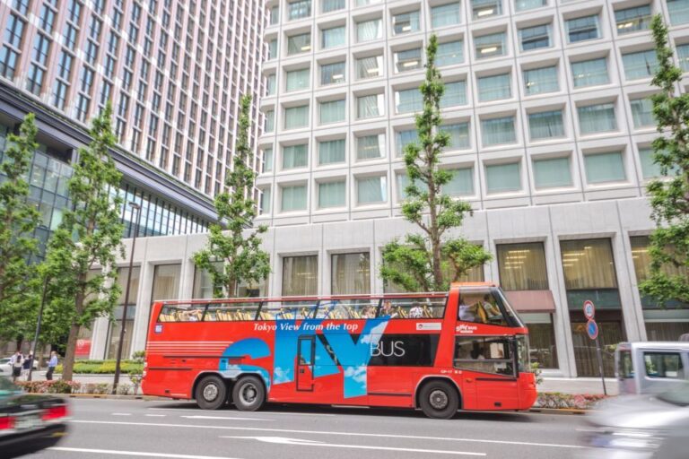 Tokyo Sightseeing Bus: Skyhop Bus Course, Tickets & Tips