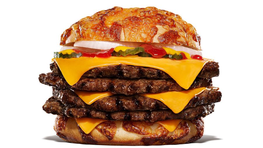 Burger King Japan's Next Level Feast: The One-Pounder! 🍔👑