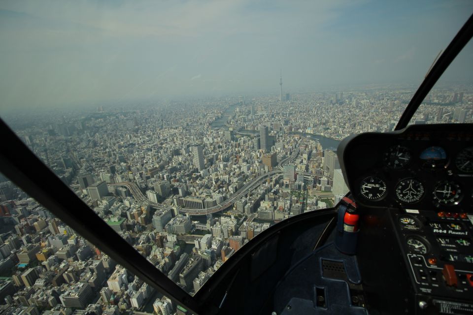 Tokyo Guided Helicopter Ride with Mount Fuji Option